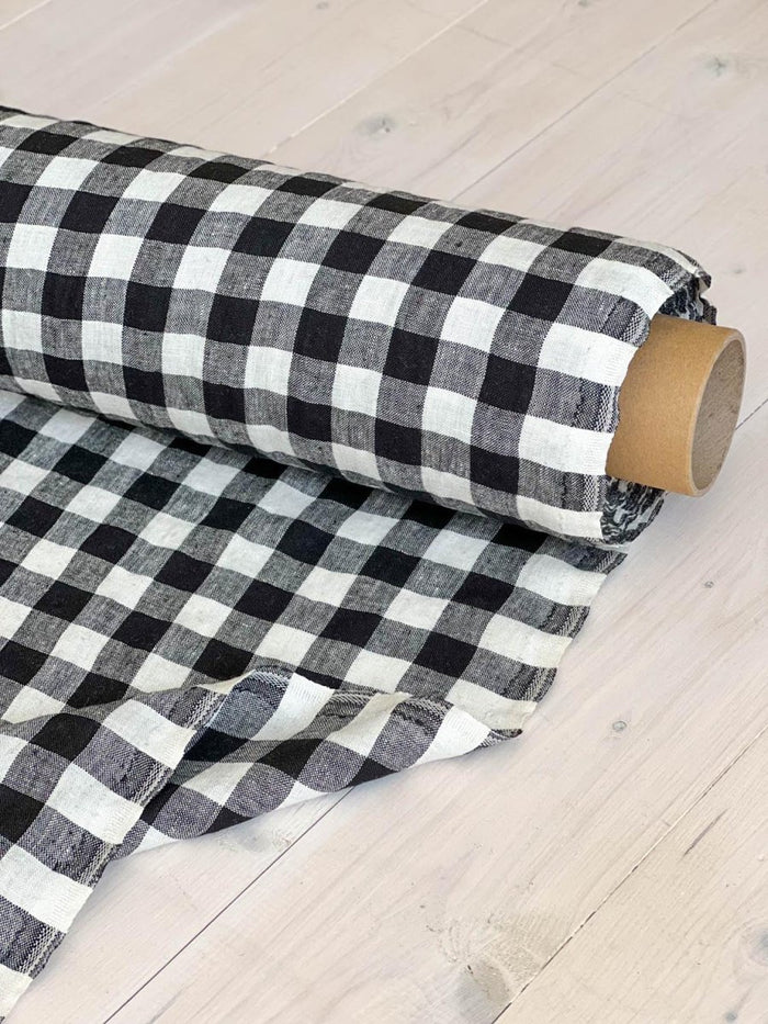 Checkered Linen Fabric, Style 2