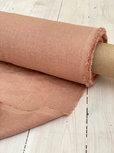 Misty Rose Linen Fabric